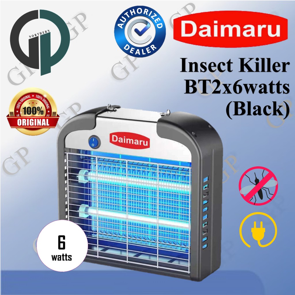 DAIMARU BT2X 6watts Insect Killer BLACK [Anti Dengue] - GPNorthern ...