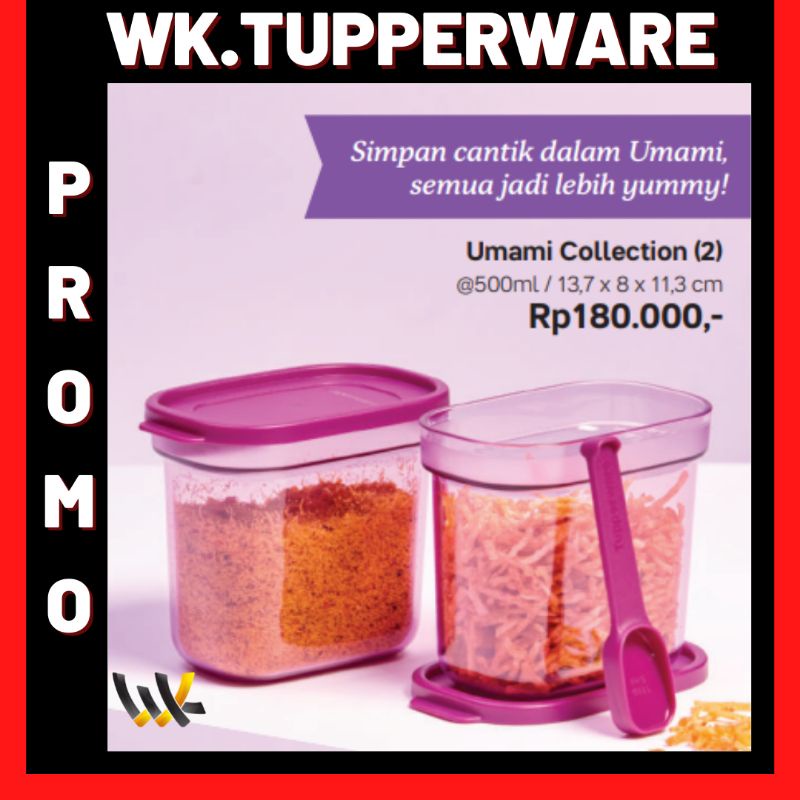 Umami COLLECTION TUPPERWARE TUPPERWARE MILK JAR POWDER TUPPERWARE SPICE CONTAINER TUPPERWARE ...