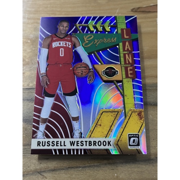 [#Mint] RUSSELL WESTBROOK 2019 OPTIC EXPRESS LANE PURPLE #REFRACTOR # ...