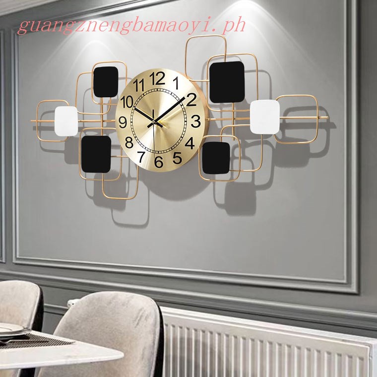 Wall Clock living room home fashion elegant wall hanging pocket watch ...