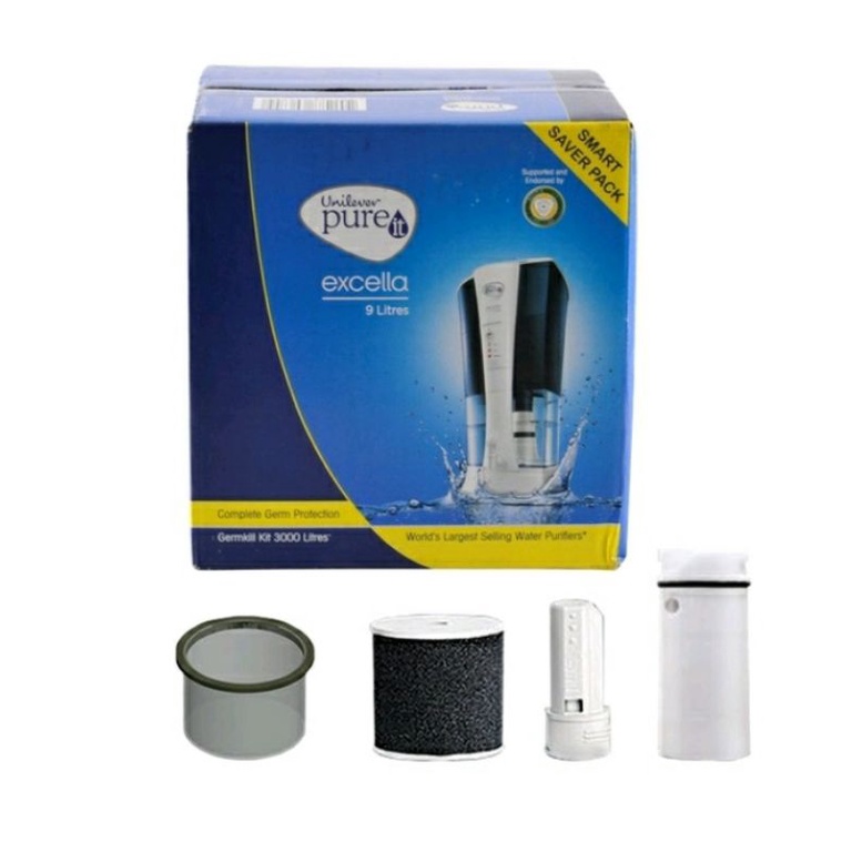Unilever Pureit GermKill Kit Filter 3000L for EXCELLA 9L | Shopee ...