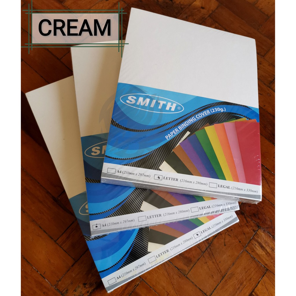 Paper Binding Cover [230GSM] | Shopee Philippines