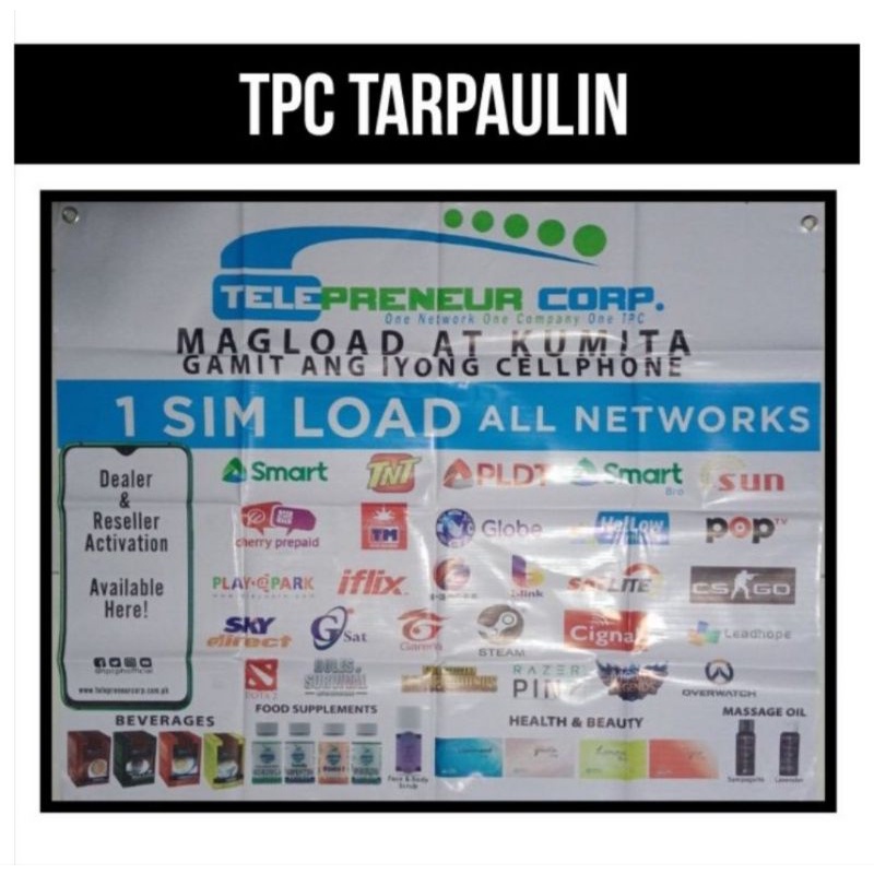TPC System Owner Tarpaulin | Shopee Philippines