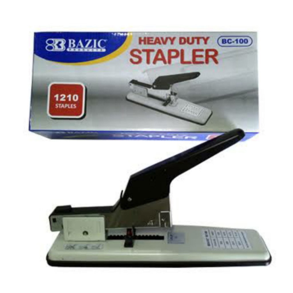 STAPLER VOL. STAPLES VOL. STAPLER PHOTOCOPY HEAVY DUTY BAZIC 100 SHEETS ...