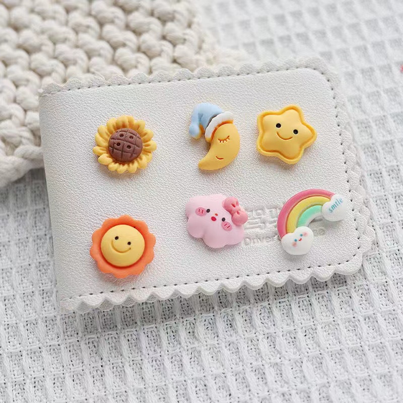 Cute Sunflower Jibbitz Original Rainbow Cloud Jibits Croc Sun Shoe ...