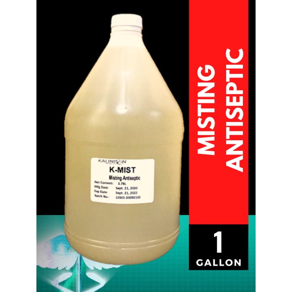 Kalinisan MISTING ANTISEPTIC 1 GALLON (K-Mist Alcohol-free Mist Spray ...