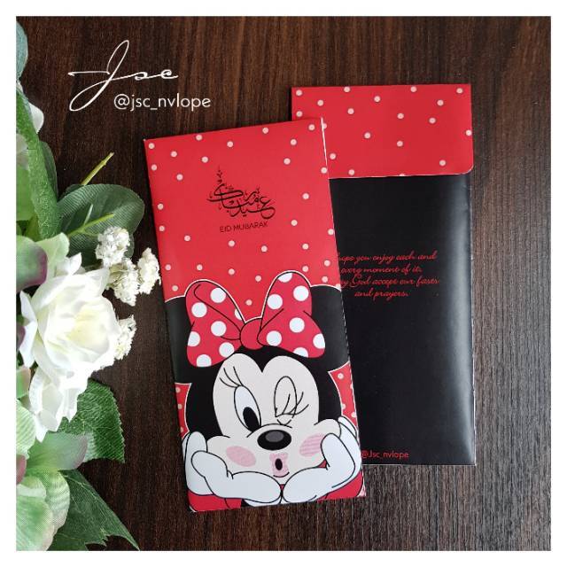 Minnie mouse Envelope. Can Be Used For eid Al-Fitr, Children's ...