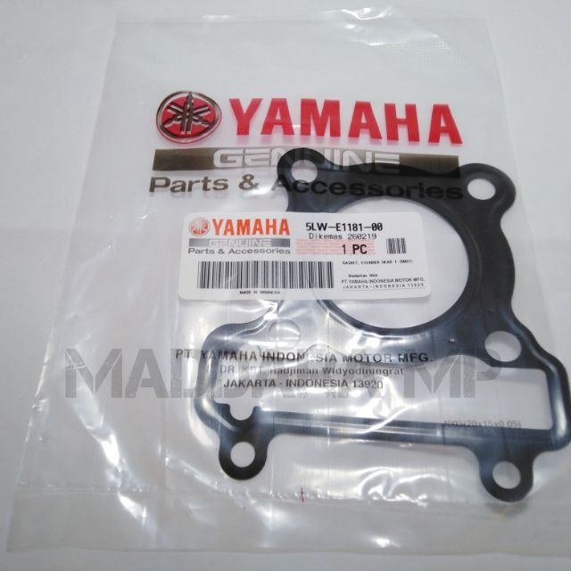 Original Yamaha Cylinder head gasket Mio Genuine 5LW-E1181-00 ships from PH COD Accepted ...