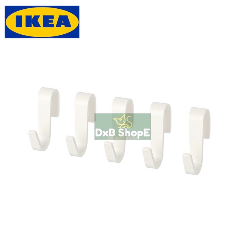 IKEA SUNNERSTA Hooks ( white ) | Shopee Philippines