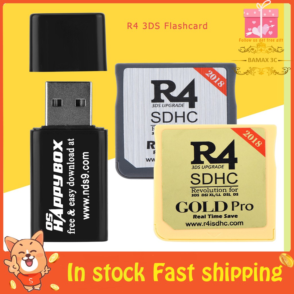Real Time Game Save Card For Nintendo R4 3DS + Reader | Shopee Philippines