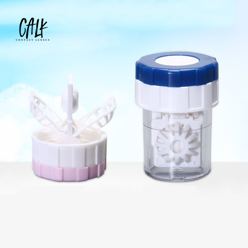 Calk Plastic Manual Contact Lens Cleaner Box Washer Clean Case for ...