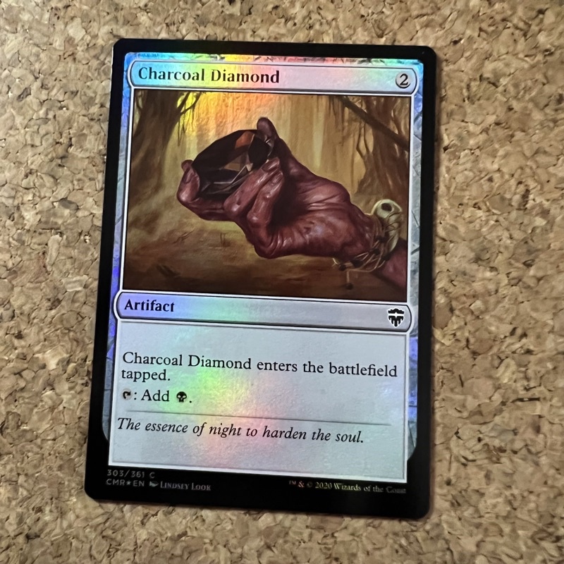 CHARCOAL SKY MARBLE MOSS FIRE DIAMOND | ARTIFACT | CMR COMMANDER ...