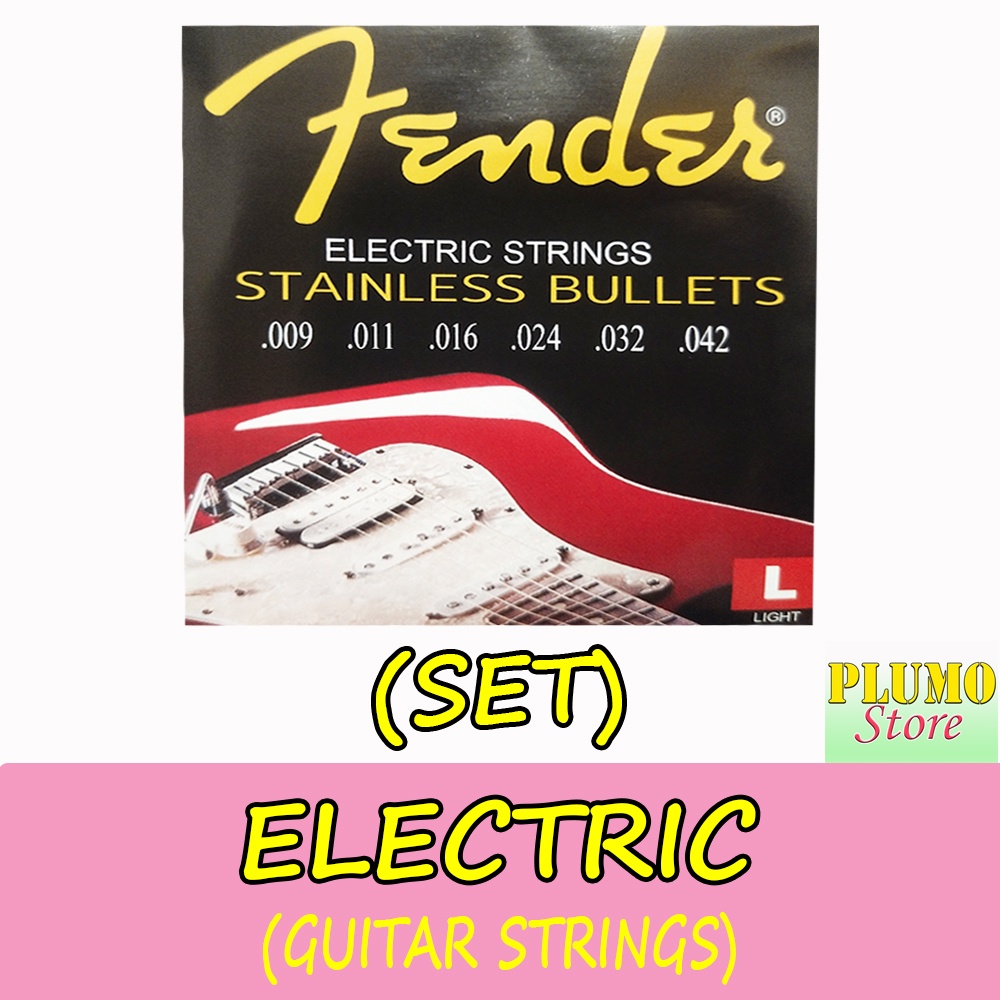 Electric (fender)guitar string set | Shopee Philippines