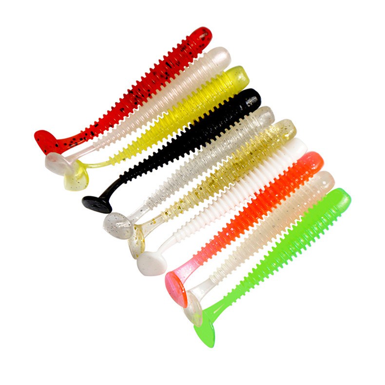 Gear Tubifex Worm Fishing Bait Set Buzz Bait Lure Tackle Floating ...