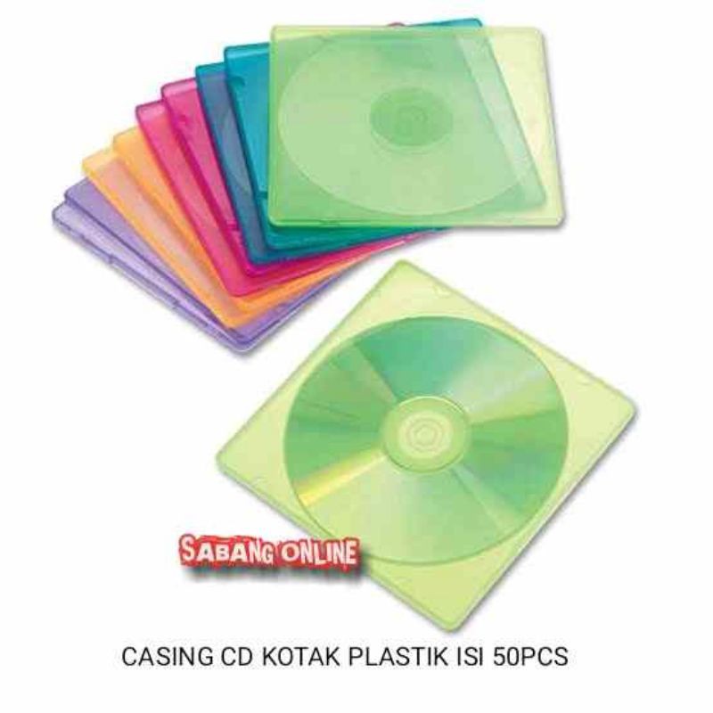 50pcs PLASTIC BOX CD/DVD CASING / PLASTIC CD CASE / CD/DVD CASING ...