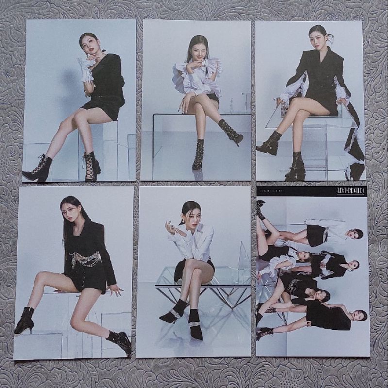 Official Postcard ITZY Checkmate Limited Edition ver. | Shopee Philippines