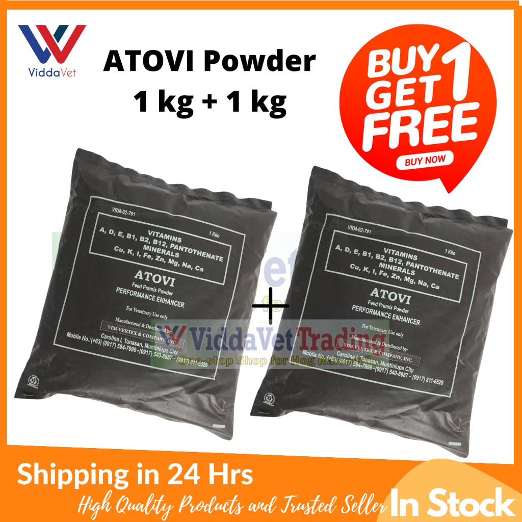 BUY 1 TAKE 1 PROMO Atovi wonder powder 1 kg + 1kg Atovi for livestock ...