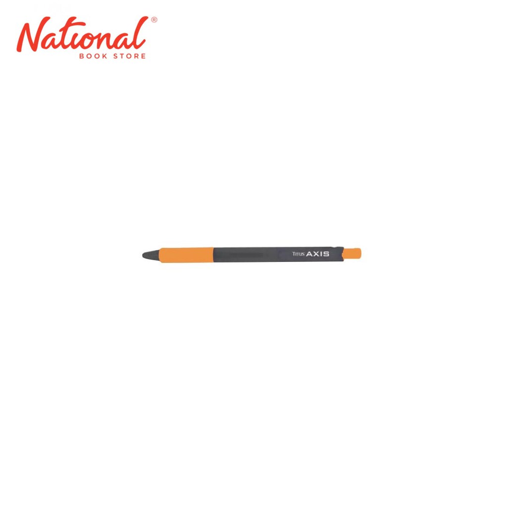 Titus Axis Office Ballpoint Pen 0.7Mm Retractable, 04015875 Orange ...