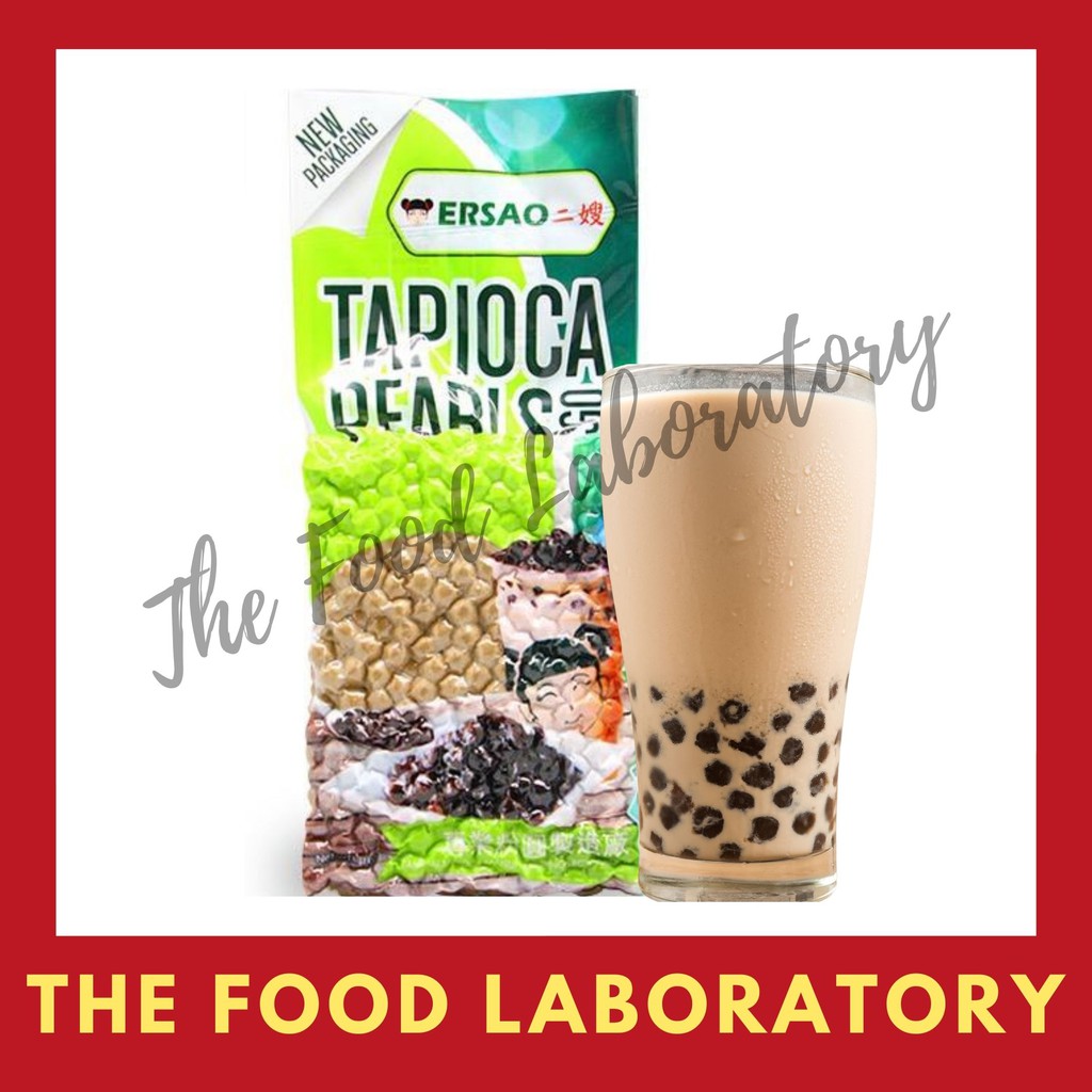 ERSAO Tapioca Pearl BOBA for Milk Tea 1kg for Milk Tea Shop | Shopee ...