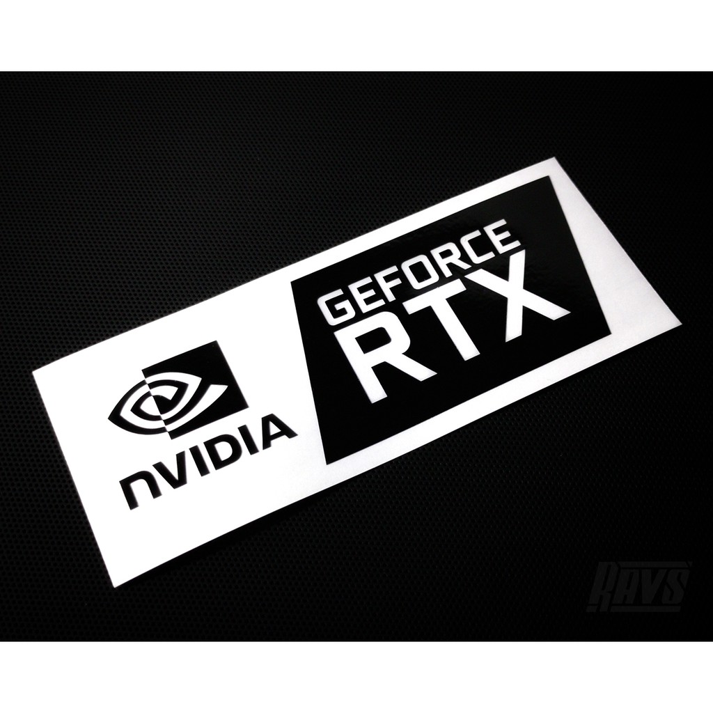 Geforce RTX sticker / cutout vinyl sticker | Shopee Philippines