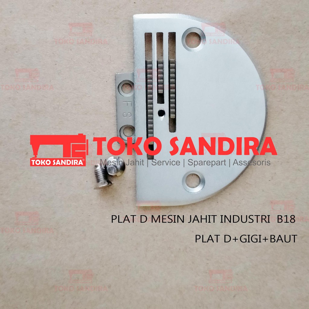MESIN Plate + Gear + Bolt Industrial Sewing Machine needle 1 Highspeed ...