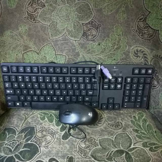 Logitech K100 Keyboard And Mouse Ps2 Plugs | Shopee Philippines