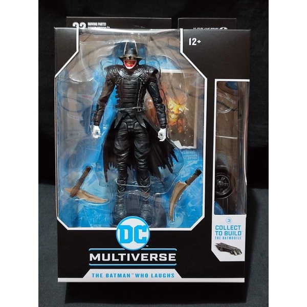 THE BATMAN WHO LAUGHS, sealed- DC Multiverse McFarlane Build Batmobile ...