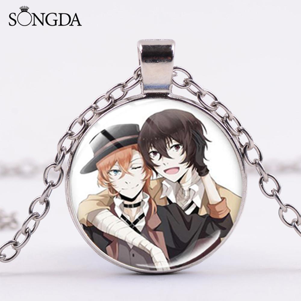 Bungou Stray Dogs Anime Necklace Handsome Dazai Osamu Nakahara Chuya ...