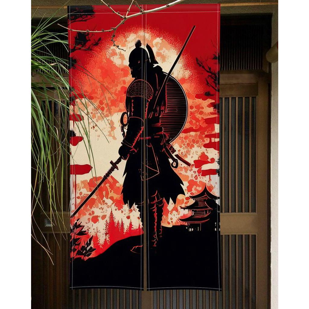 Japanese Comics Samurai Door Cu Dining Room DoorwayCu Partition Cu ...