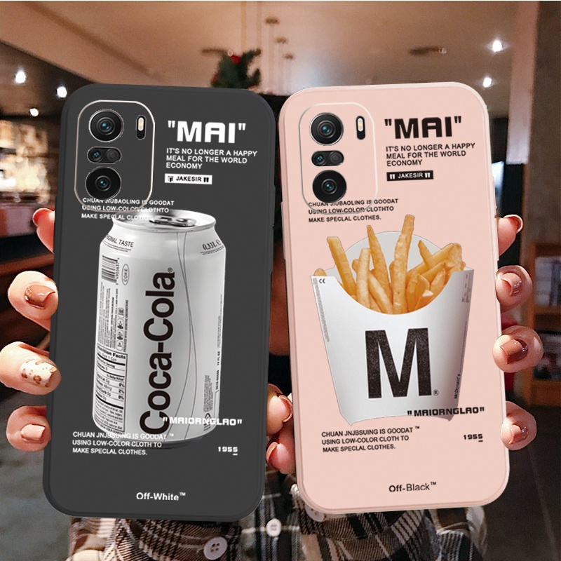 Cola Casing For Xiaomi Redmi Note 10 10S 11S 10C 10 Pro 4G 5G 9 Pro 9S Prime 9A 9i 9C NFC ...