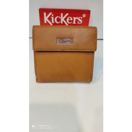 Kickers Leather Bifold Button Closure Wallet With Large Compartment ...