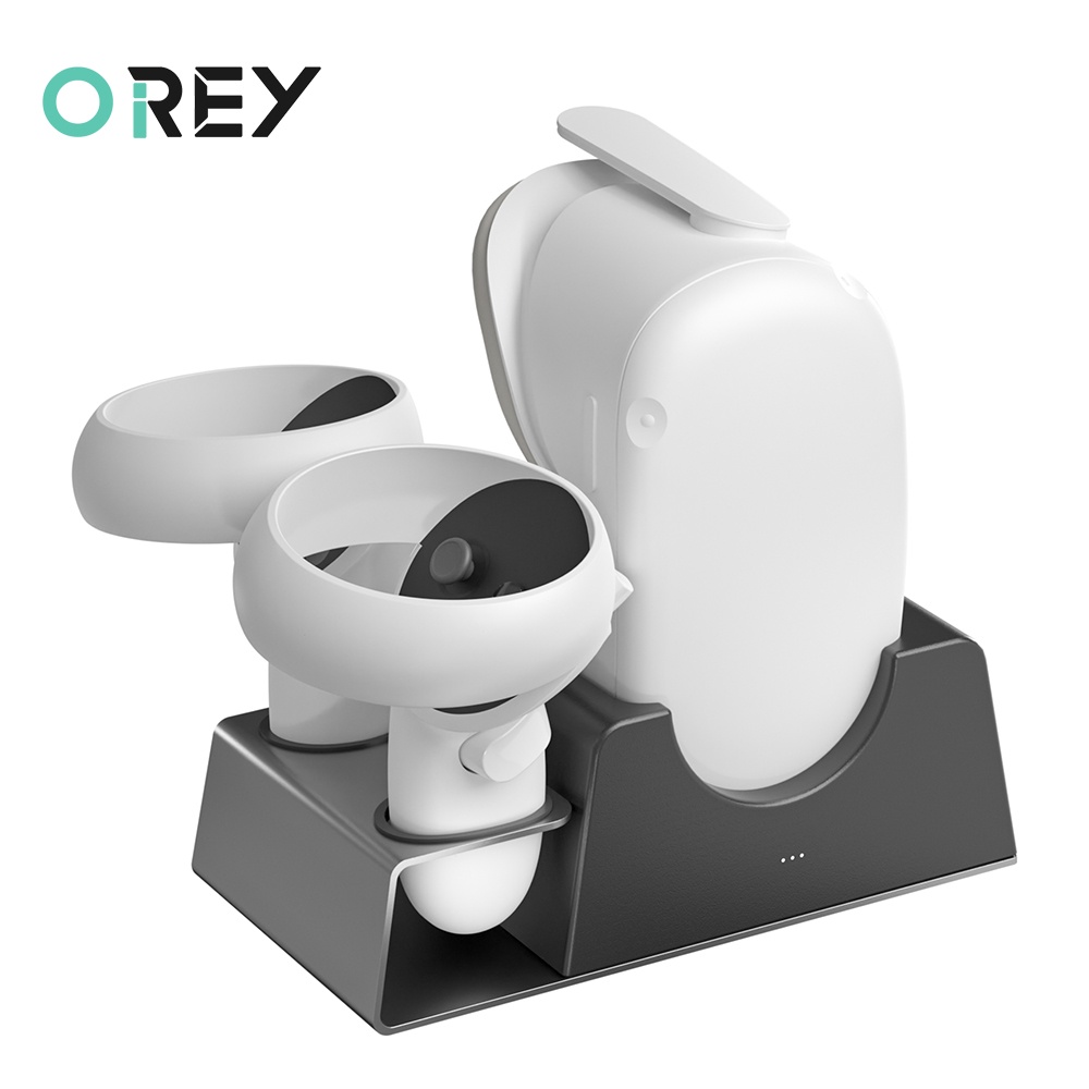 Charging Dock For Oculus Quest 2 VR Headset Charger Station Holder Base ...