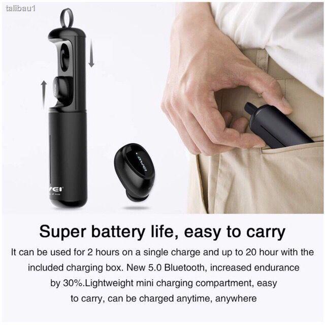 Original Awei T5 True Wireless Bluetooth Earbuds With Box | Shopee ...
