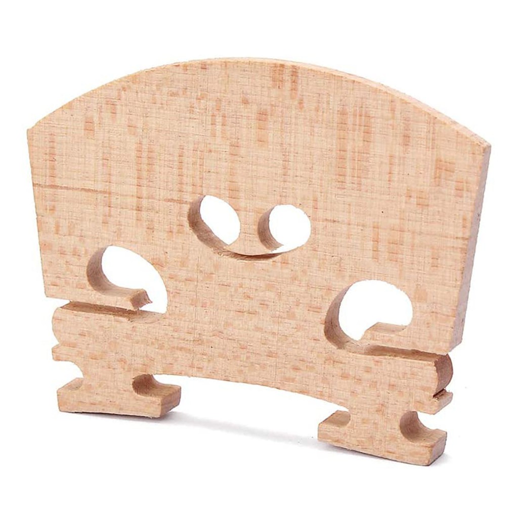 Violin Bridge Uncut Maple Wood Bridge 4/4 Full Size Acoustic Fiddle ...