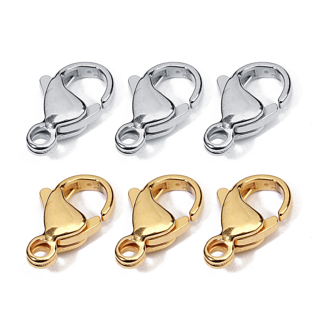 25pcs/pack of stainless steel lobster clasp accessories bracelet clasp ...