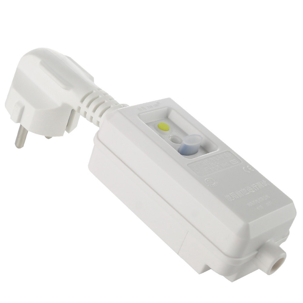 16A 220V 240V GFCI Leakage Protection Safety RCD Socket Adaptor Home ...
