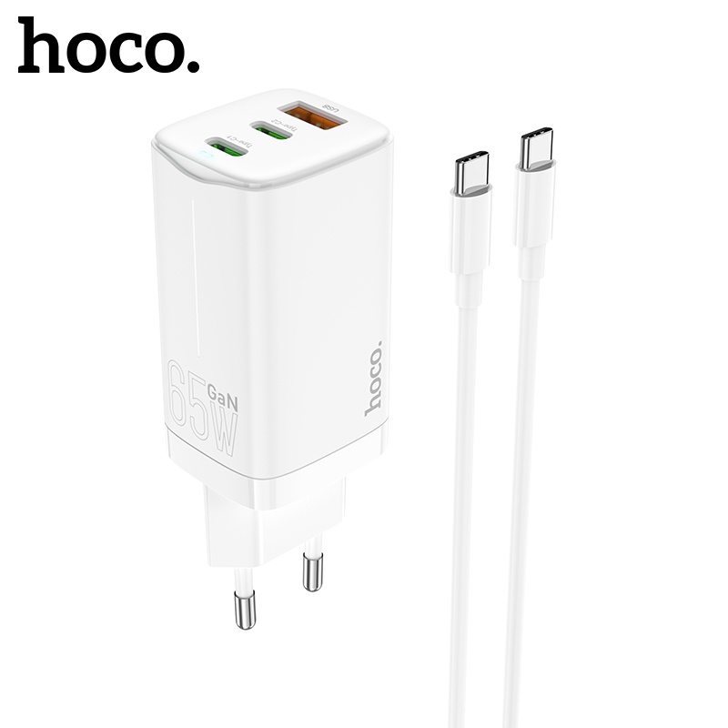 HOCO N16 65W Gan Charger USB-C 4.0 3.0 Type C Pd USB Fast Afc For ...