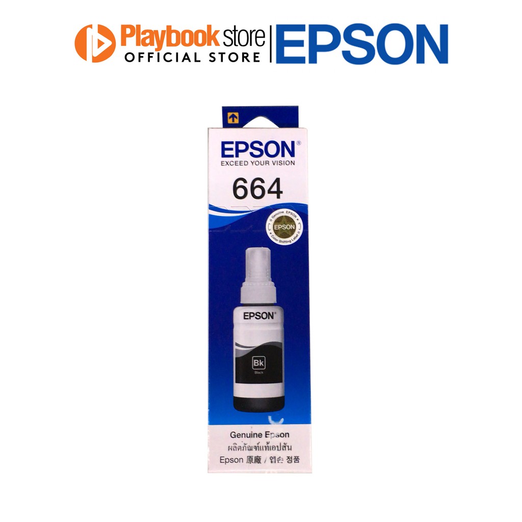 Epson T6641 70ml Black Ink Compatible with L100 / L200 / L110 / L210 ...