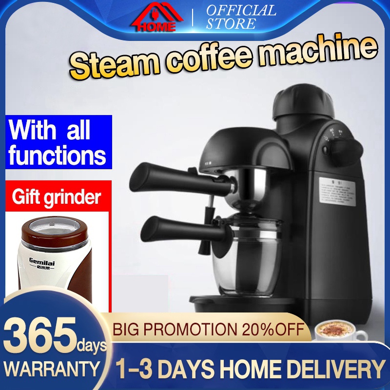 HOME Coffeemaker coffee machine Fresh coffee maker model 4-Cup Italian ...