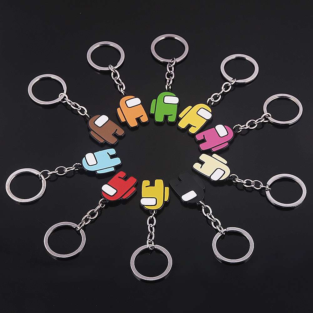 among us Space Werewolf Kill Keychain Metal Pendant Doll | Shopee ...
