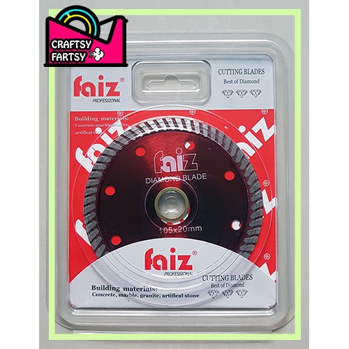 (PER PIECE) Faiz Super Thin Diamond Cutter Disc/Superthin Diamong Disc ...
