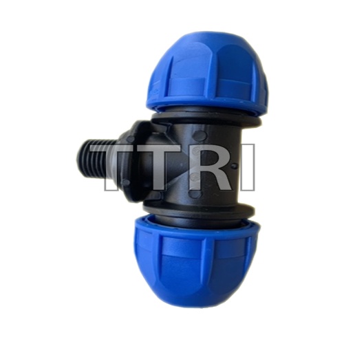 PE COMPRESSION FITTINGS PN16 MALE TEE ( 25mm x 3/4" ) | Shopee Philippines