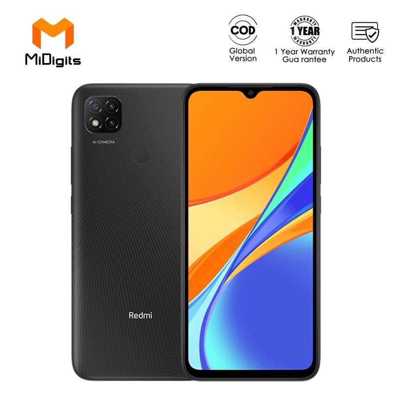 Xiaomi Redmi 9C Smartphones 3Gb Ram 64Gb Rom Global Version legit 6.53 ...