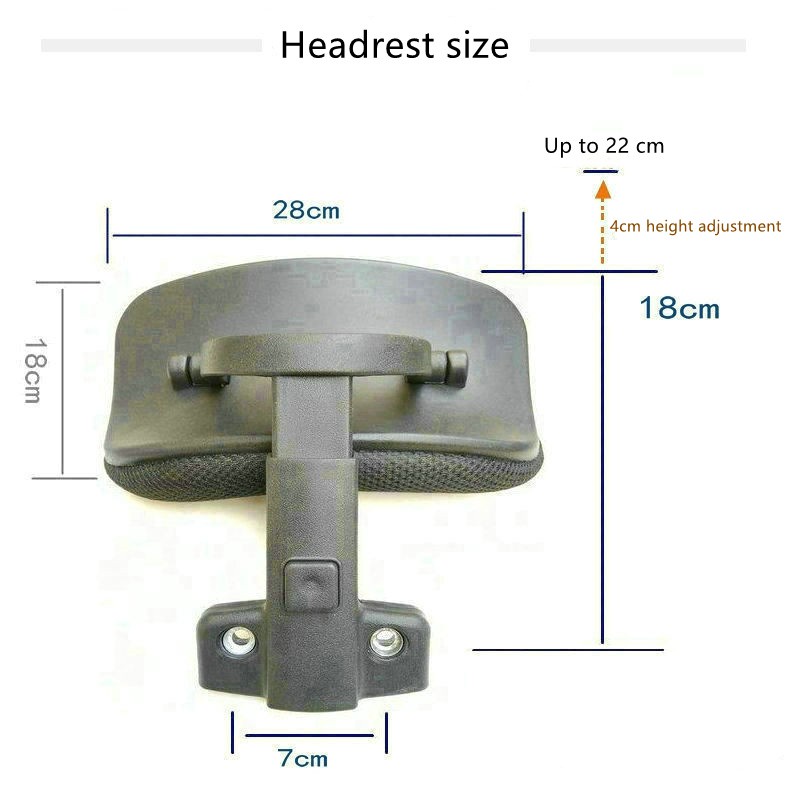 Office Computer Chair, Headrest, Office Chair Headrest, Adjustable ...