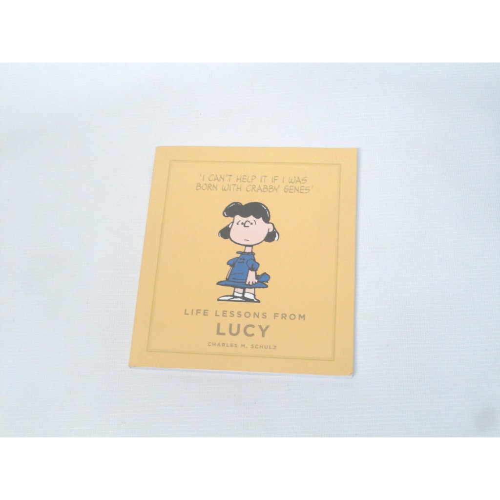 Peanuts: Life Lessons from LUCY by Charles Schulz | Shopee Philippines