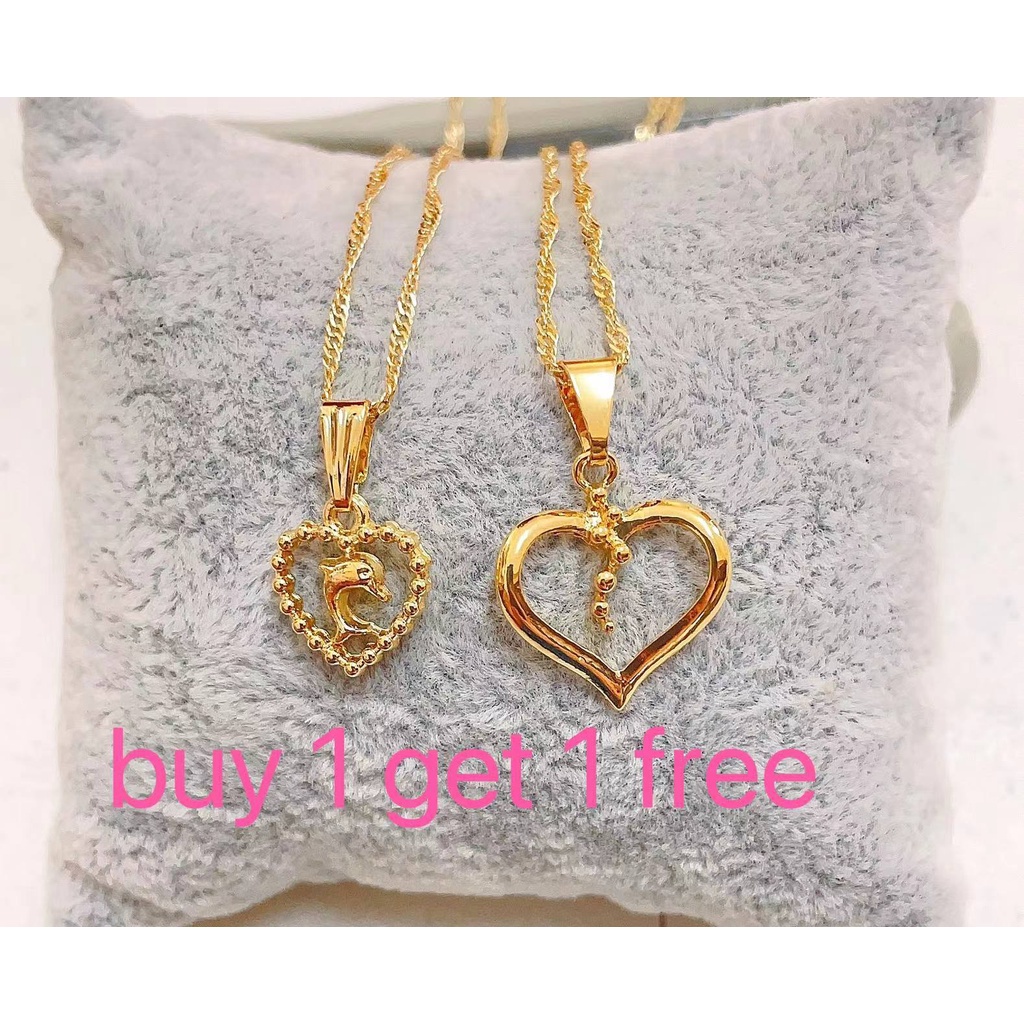 Buy 1 Get 1 Necklace 18 Inch Wholesale is a starting point | Shopee ...