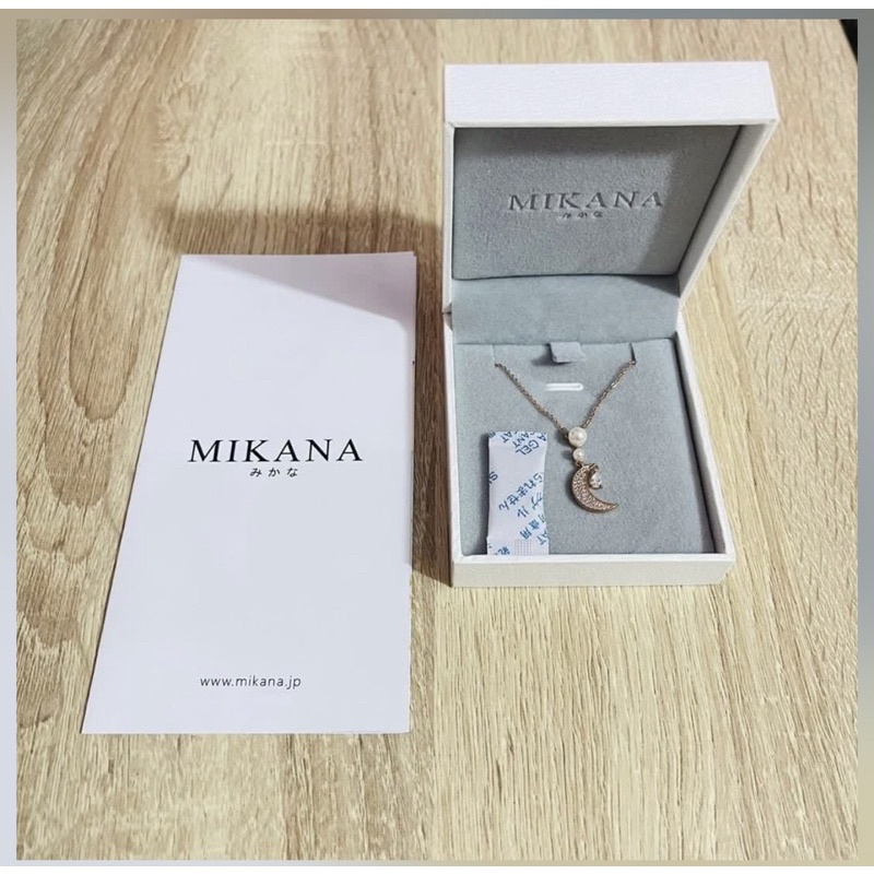 MIKANA Pearl Moon Necklace | Shopee Philippines