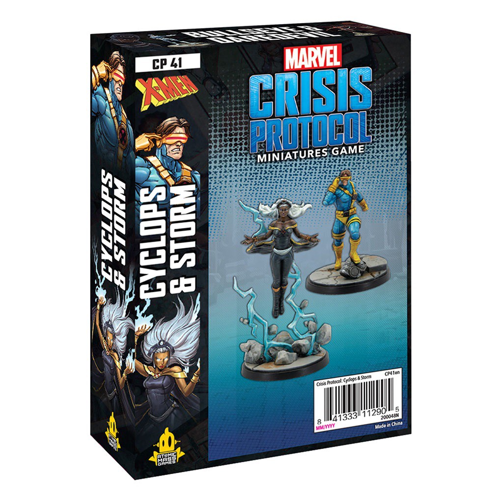 Marvel: Crisis Protocol – Cyclops & Storm | Shopee Philippines