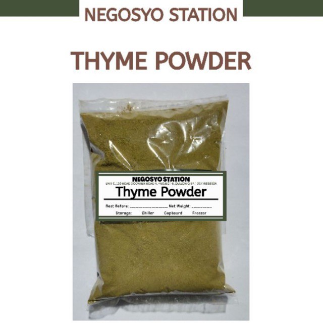 Thyme Powder (Pure) 100grams | Shopee Philippines