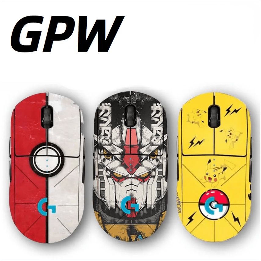 Suitable For Logitech GPW Mouse Sticker Anti-Slip Waterproof Sweatproof ...